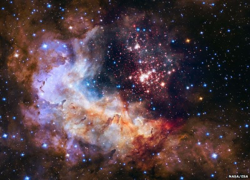 Hubble issues 25th birthday image - BBC News