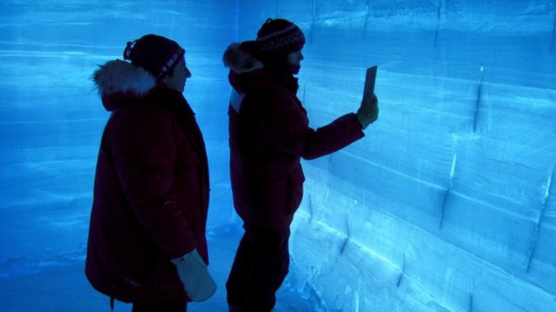 Ice cores show 200-year climate lag - BBC News