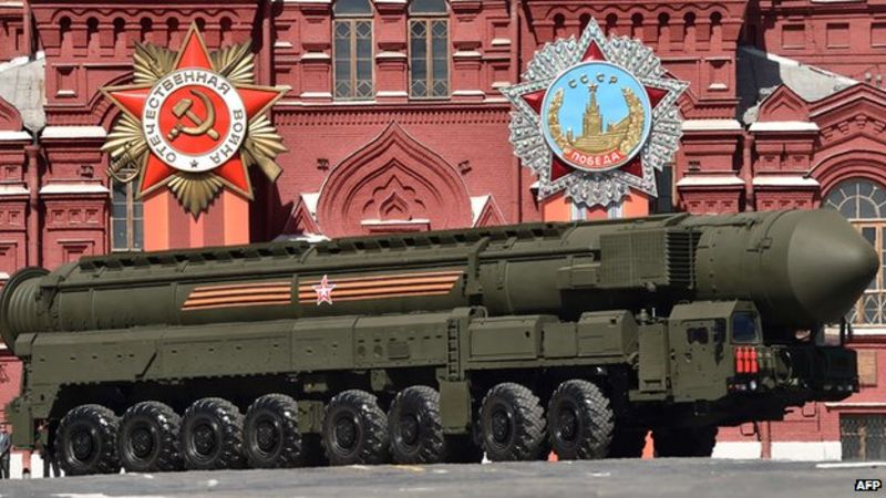 Russia boosts military might despite sanctions - BBC News