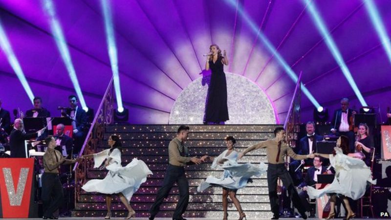 VE Day: London concert held to mark anniversary - BBC News