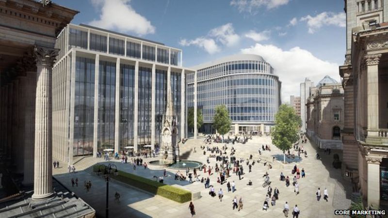 Birmingham's Great Charles Street affected by £500m revamp plan - BBC News