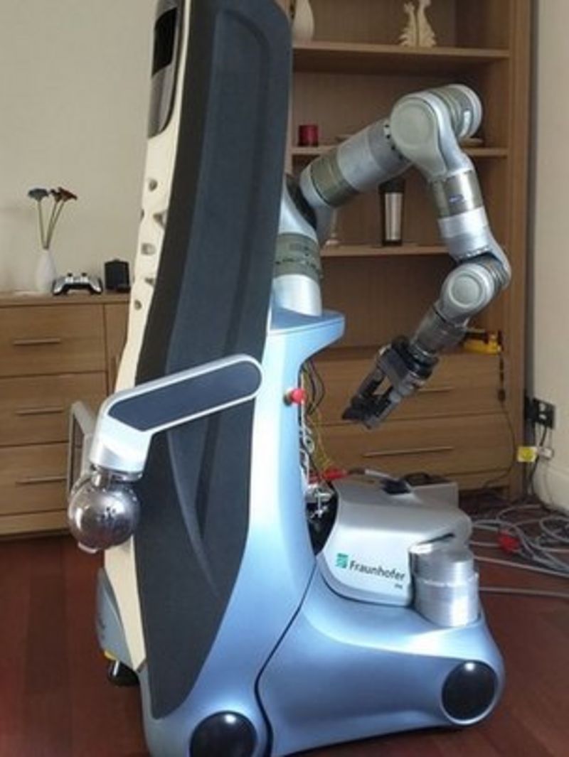 Step inside the secret robot house - BBC News