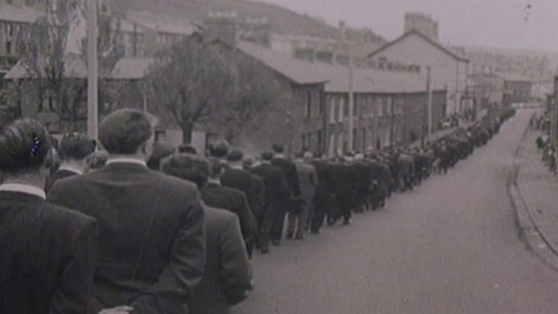 Cambrian mining disaster remembered 50 years on at service - BBC News