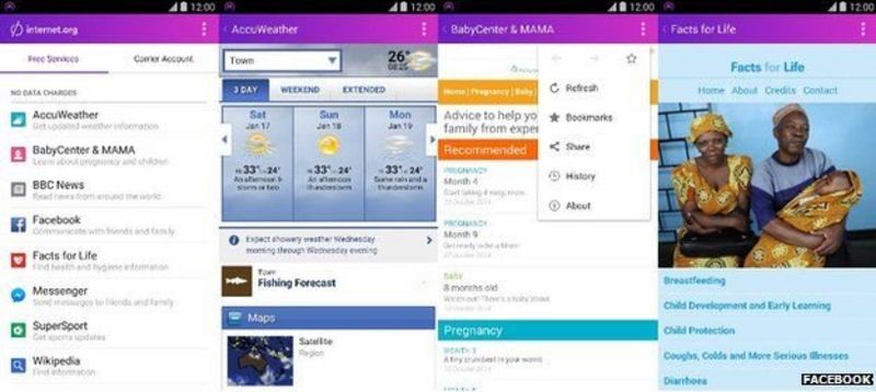 Protests grow against Facebook's Internet.org - BBC News
