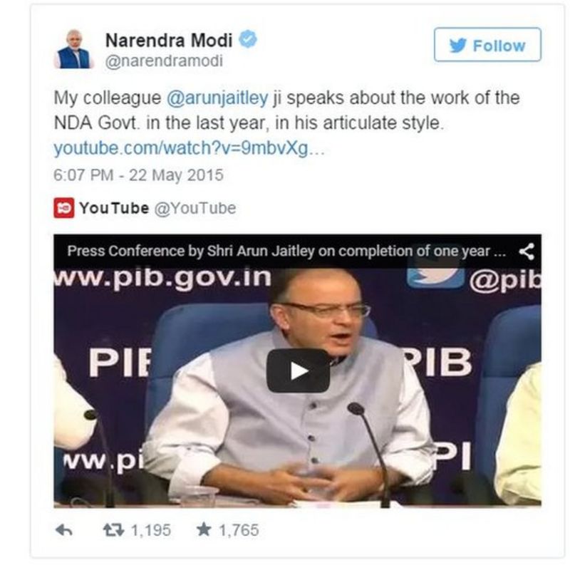 Narendra Modi: India's 'social media' PM - BBC News