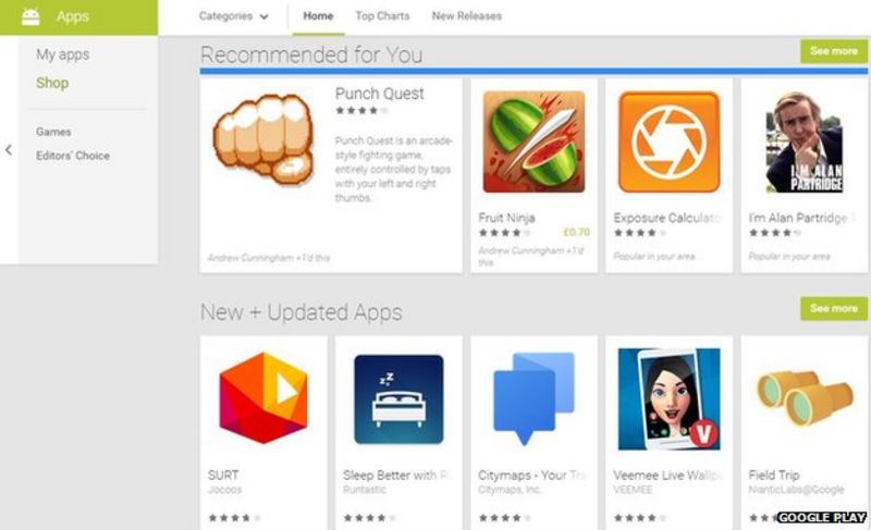 Google Play revamps its Android apps' age ratings - BBC News