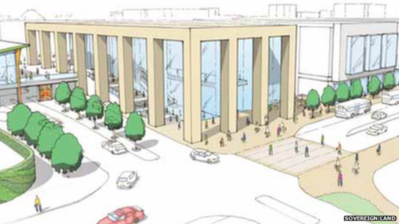 Plans unveiled for new bus station in Telford - BBC News
