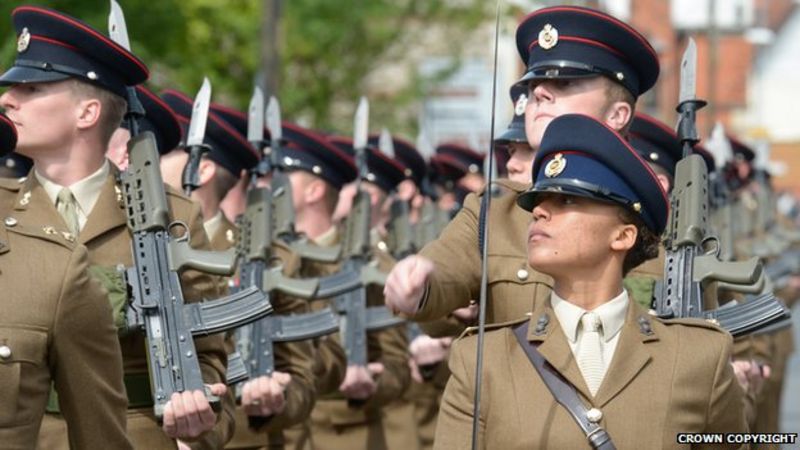 Engineer regiment receives Freedom of Ludgershall - BBC News