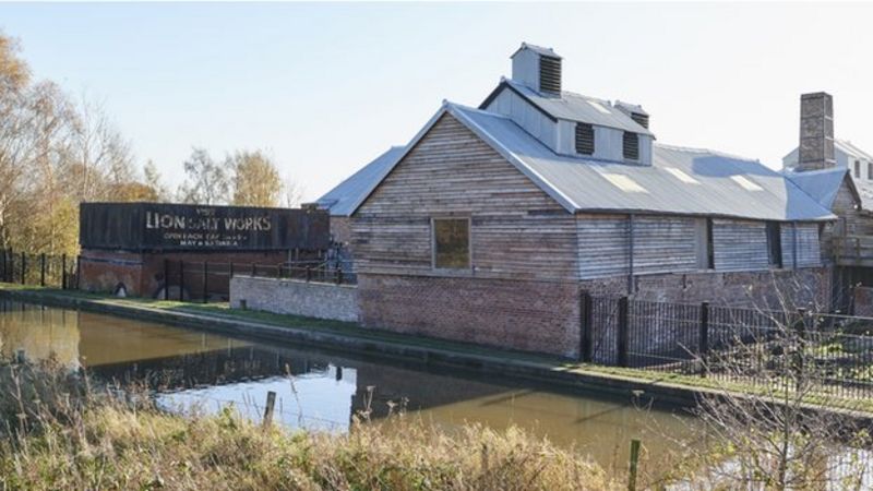 Inside the UK's largest salt mine - BBC News