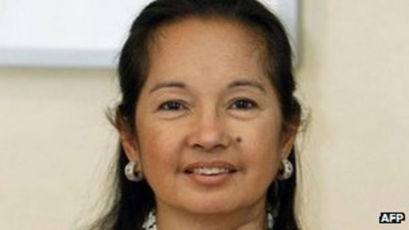 Philippines' Gloria Arroyo speaks out on fraud charge - BBC News