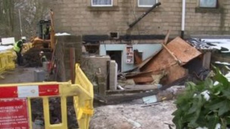 Keighley Gas Blast Homes Evacuated Bbc News