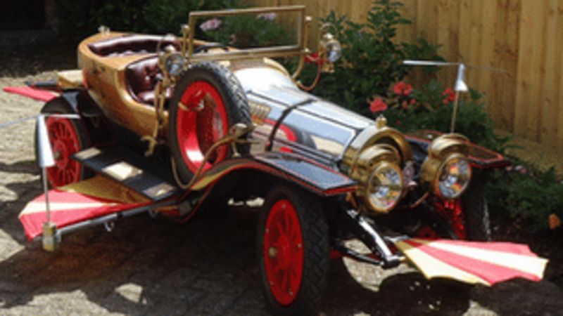 Chitty Chitty Bang Bang replica car fetches £15,000 - BBC News
