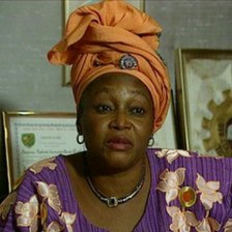 Why Nigeria's Hasfat Abiola risked following her father - BBC News