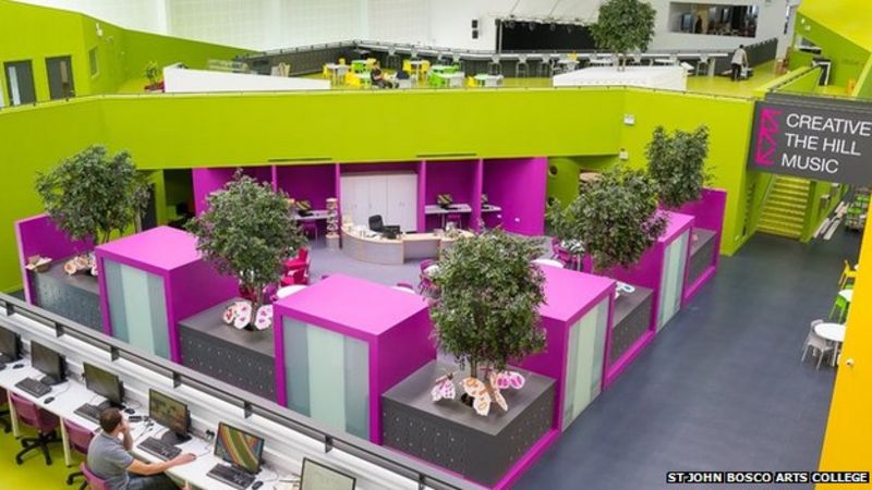St John Bosco Arts College Croxteth opens £18m building - BBC News
