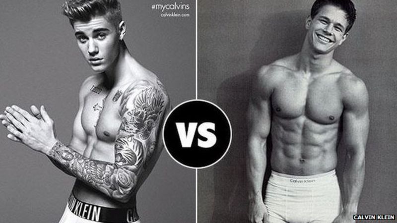 Justin Bieber 'buffed up' for Calvin Klein shoot? - BBC News