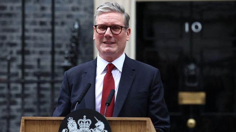 Keir Starmer gives his first speech as prime minister - BBC Newsround