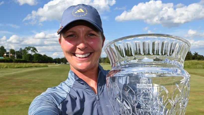 Linnea Strom wins Shoprite Classic after record-breaking 60 in final ...