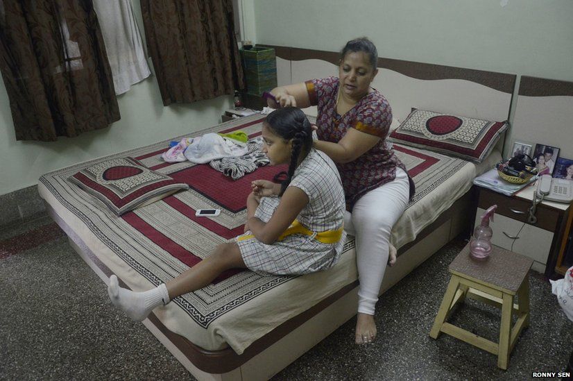 In Pictures An Indian Middle class Family BBC News