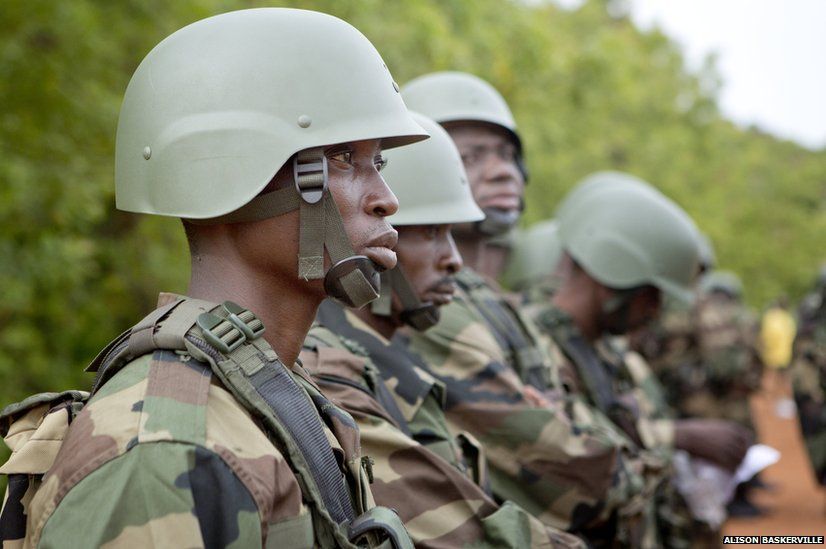 In pictures: Training Mali's army - BBC News