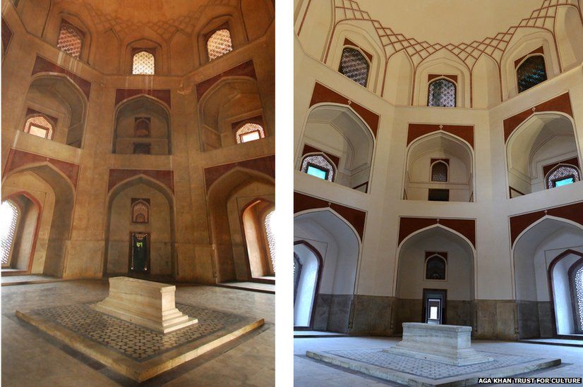 In pictures: Restored Humayun's Tomb - BBC News