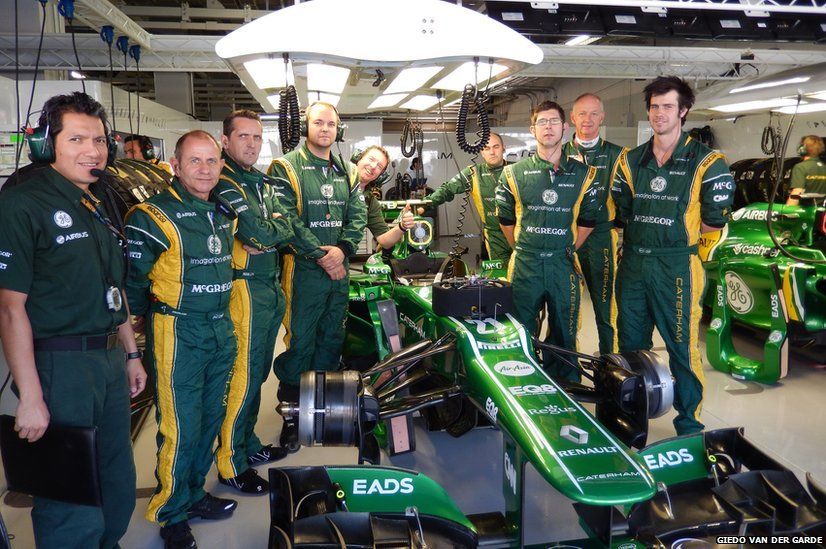 In pictures: F1 drivers behind the camera - BBC News