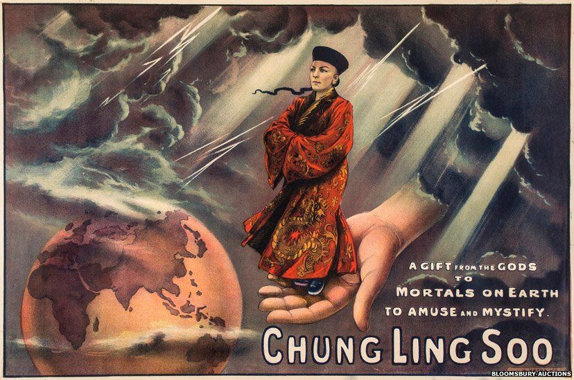 Chung Ling Soo posters on sale - BBC News