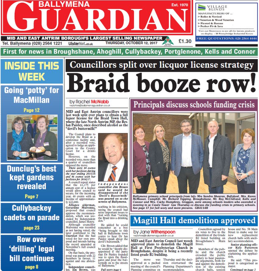 Weekly papers: 'Devil's buttermilk' and butt ballot bin - BBC News