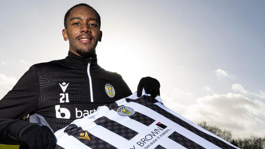Jaden Brown returns to St Mirren on two-year deal - BBC Sport