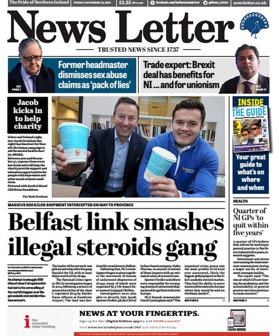 NI newspaper review: QIH director death threats and doctors' survey ...