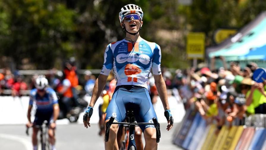 Kelso's Oscar Onley on dream Tour de France debut - BBC News