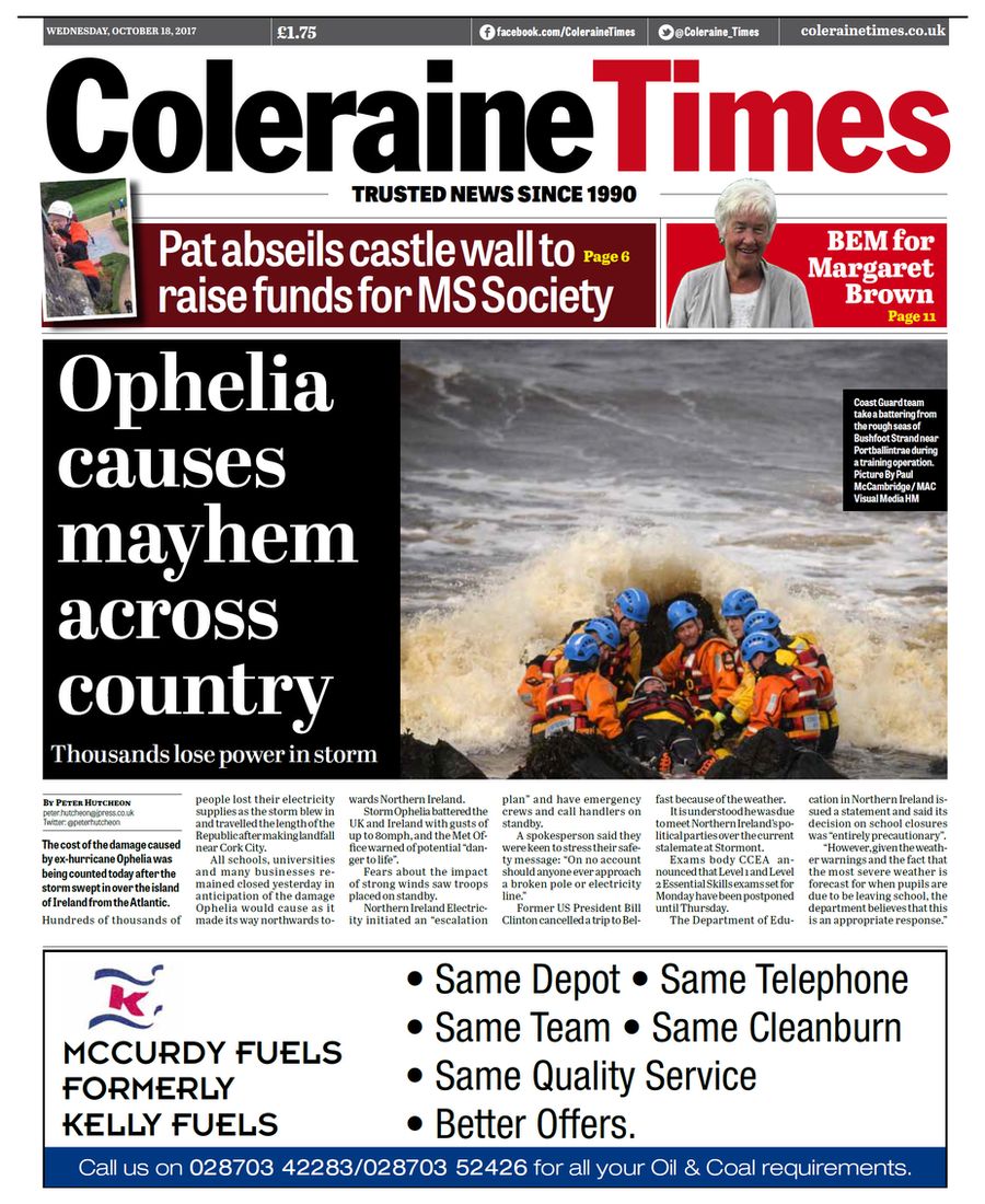 NI local paper review: Attack on pensioners and cycling ban bid - BBC News