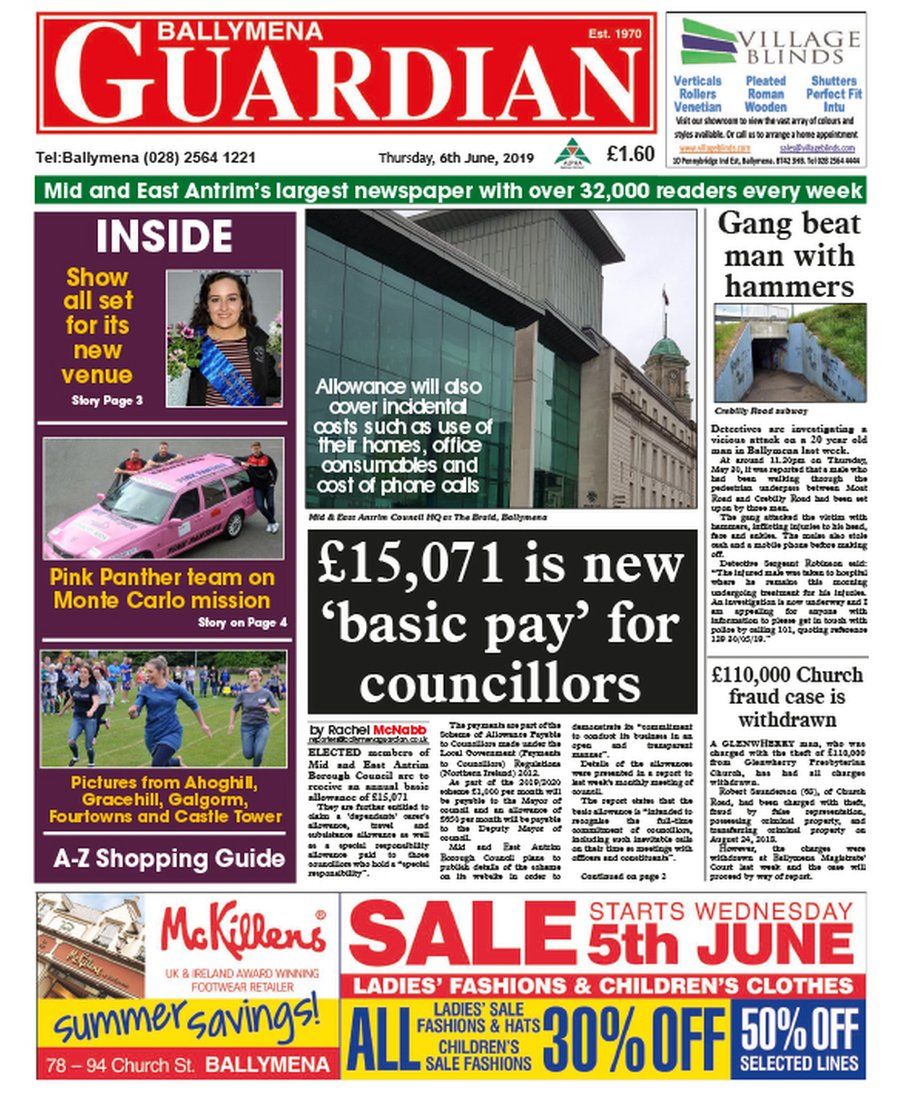 NI paper review: Health, vandals and anti-social behaviour - BBC News