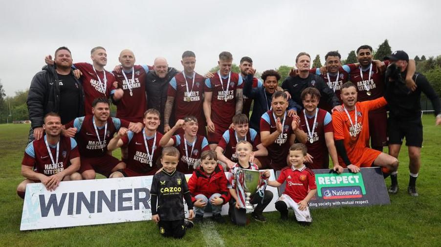 Dawley Town FC ground problems spare rivals relegation - BBC News