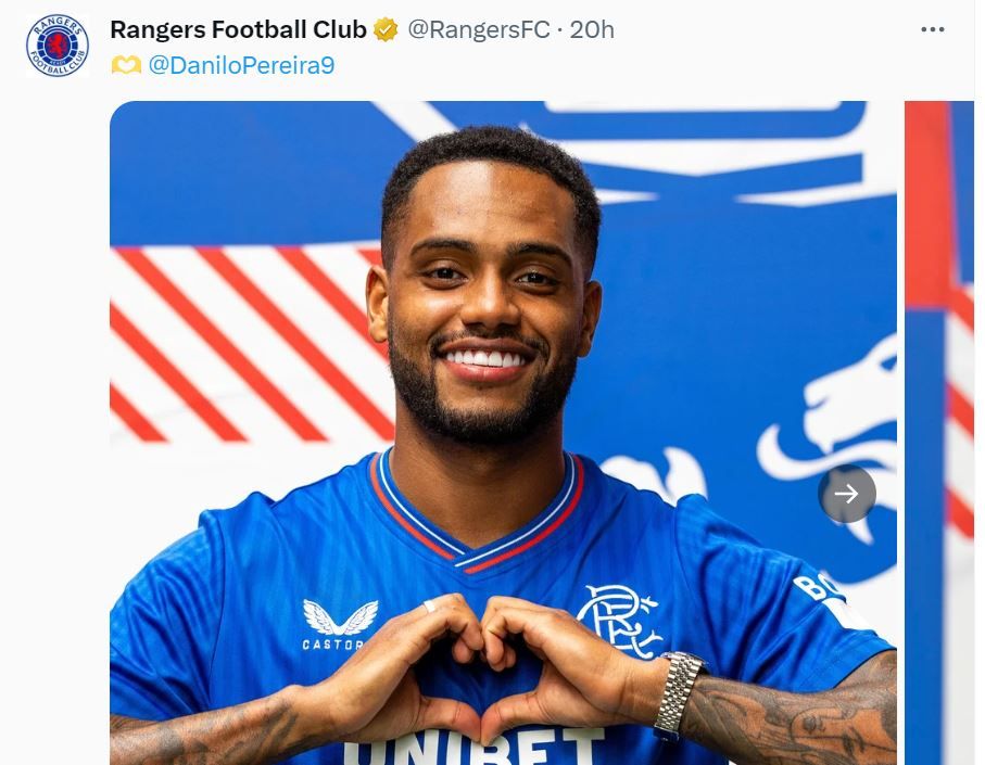 Slot happy with fee from Rangers for Danilo - BBC Sport
