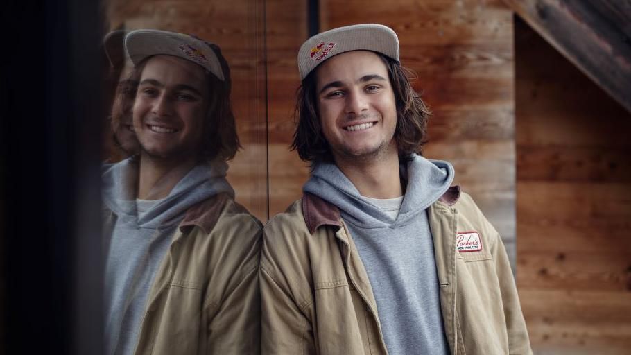 Tiree surfer Ben Larg prepares for Nazaré's big wave season - BBC News