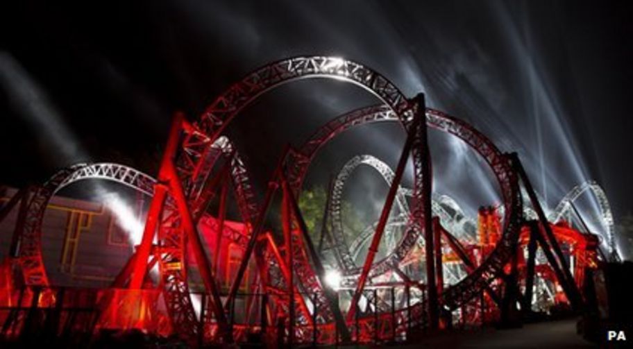 Smiler rollercoaster breaks record for the most loops - CBBC Newsround