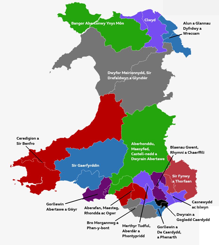 Etholaeth Pen Llŷn i'r ffin â Lloegr yn rhan o gynlluniau newydd - BBC ...