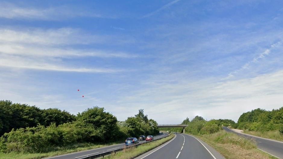 Fishbourne crash: Man dies in two-vehicle collision on A27 - BBC News