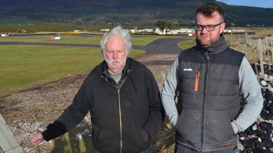 Highland kart circuit where F1 stars raced 'at risk from sea' - BBC News