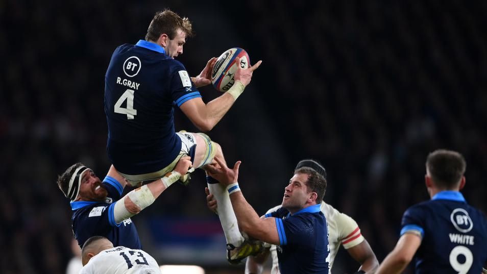 Rugby World Cup 2023: Richie Gray relishing Scotland call - BBC Sport