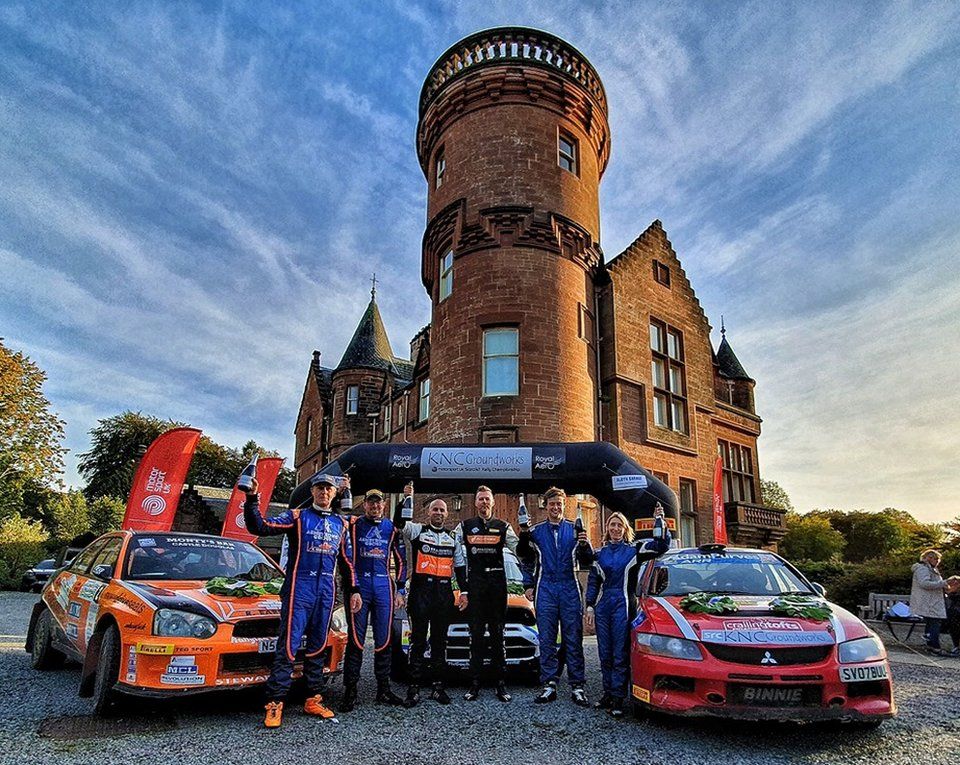 In pictures: Galloway Hills rally in south west Scotland - BBC News