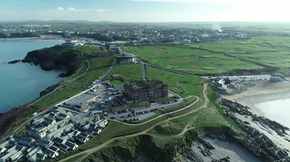 Newquay hotel's 'monstrous' solar farm plan refused - BBC News