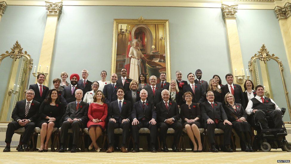 Justin Trudeau takes Canada by the horns as Prime Minister - BBC News