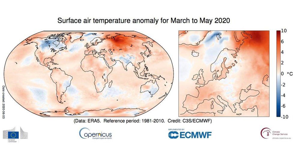 Arctic Circle temperatures soar - BBC Weather