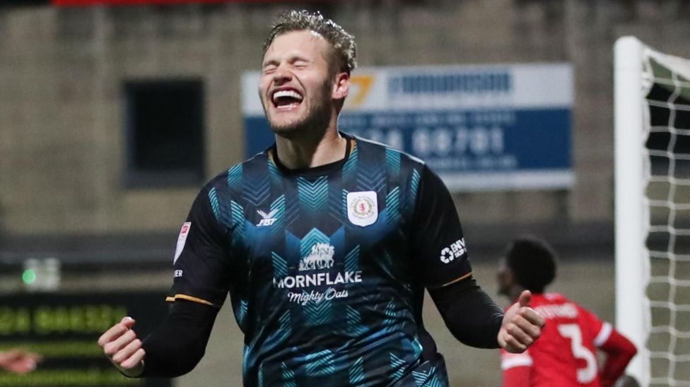 Crewe fan: I've secretly had my Alex shirt on all week - BBC News