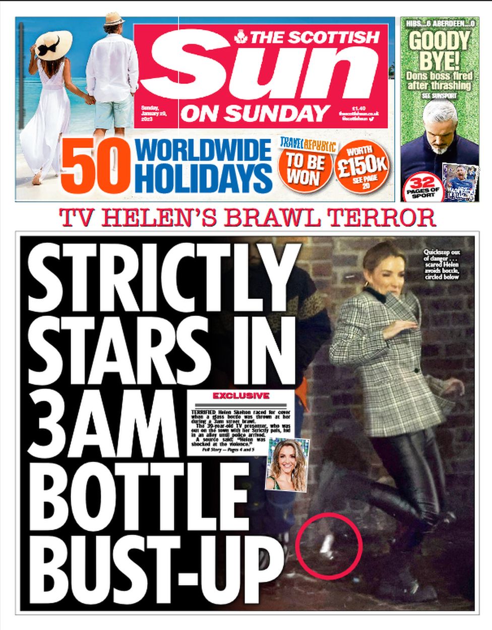 Scotland's papers: Trans prisoner row and arts industry job losses ...