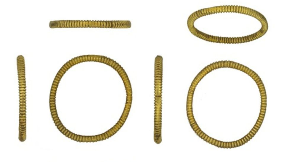 Bronze age ring found in Shropshire among items declared treasure - BBC ...