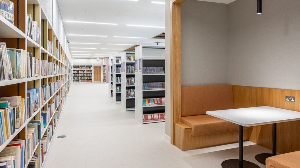 Nottingham Central Library set to open after series of delays - BBC News