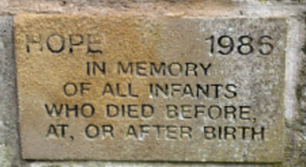 Durham church holds service for babies buried in unmarked graves - BBC News