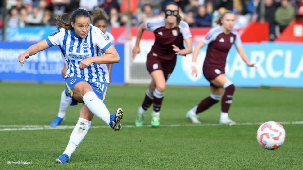 Brighton 4-2 Aston Villa: Nikita Parris and Fran Kirby score in ...